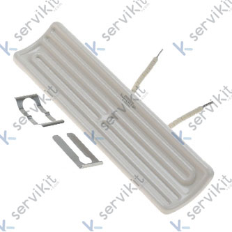Resistencia ceramica 1000w 230v 240x58mm